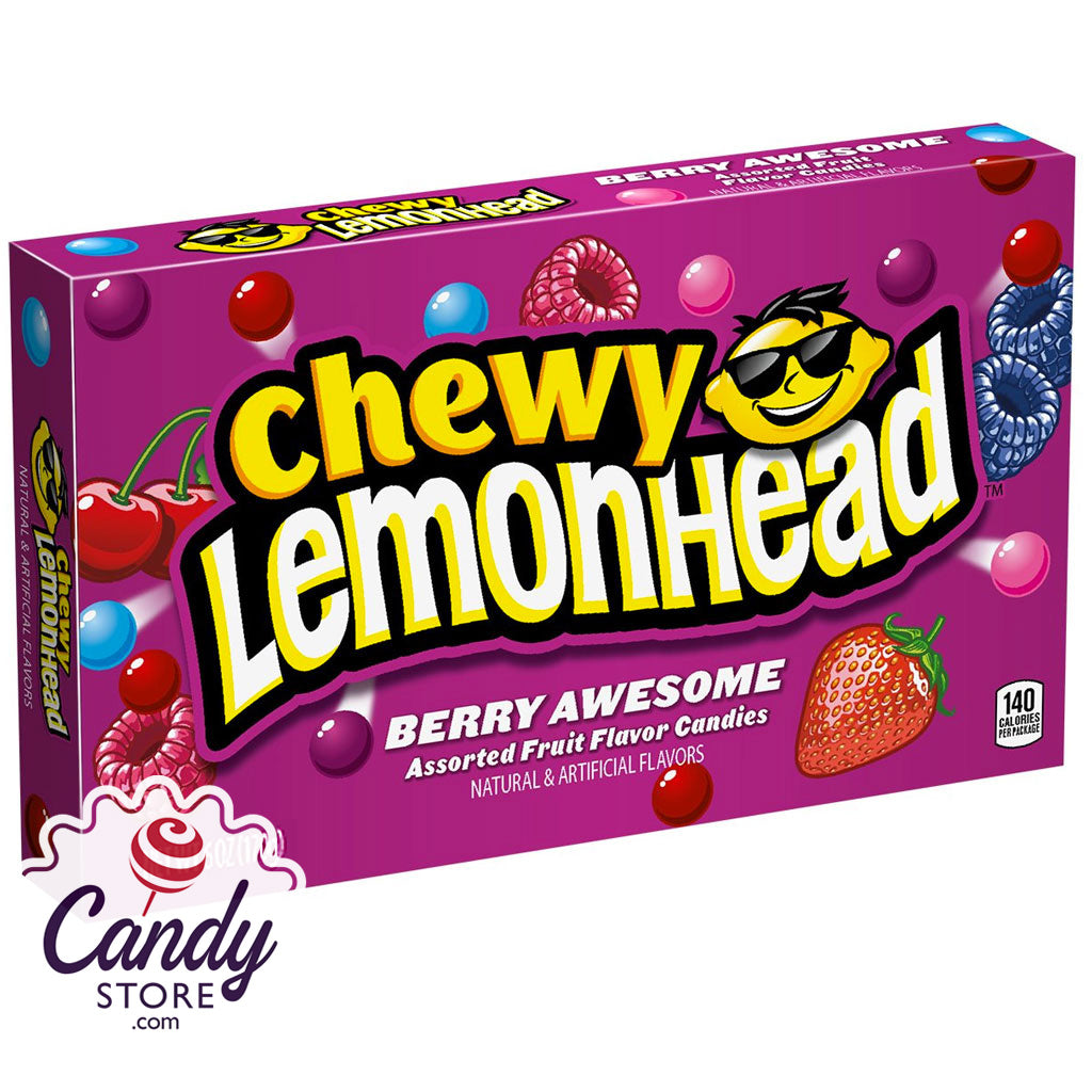 Chewy Lemonhead Berry Awesome Theater Box -12ct – CandyStore.com
