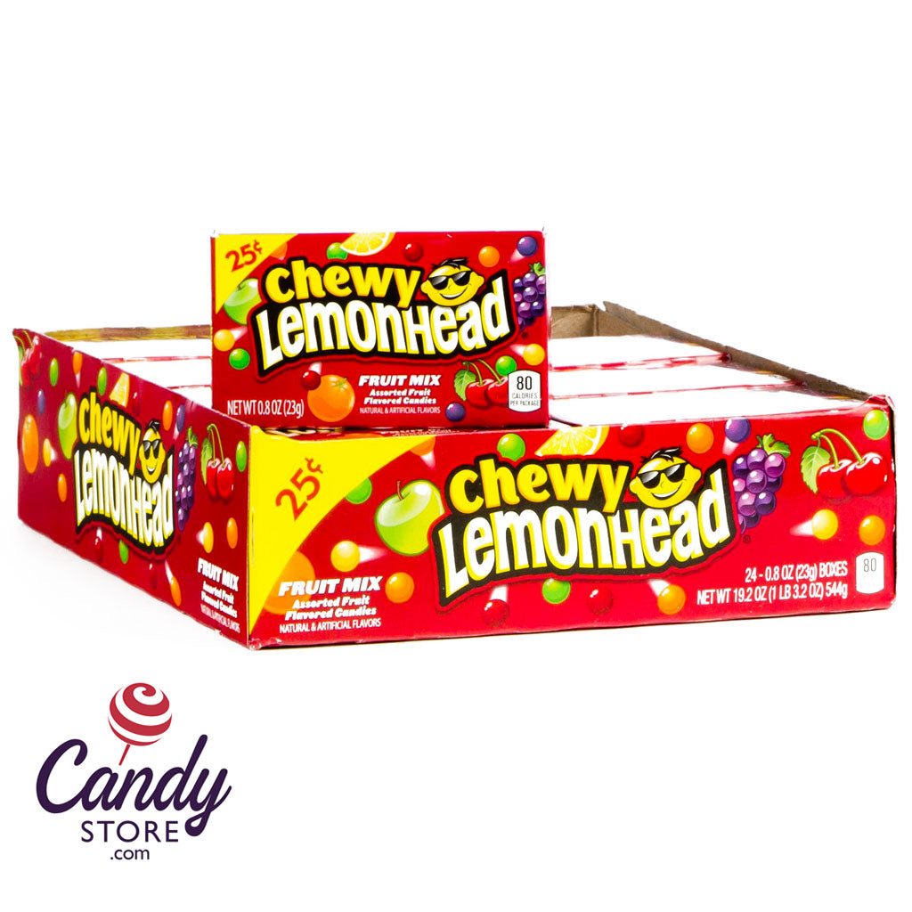 Chewy Lemonhead Fruit Mix - 24ct | CandyStore.com