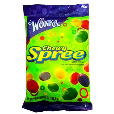 Chewy Spree Peg Bags - 12ct | CandyStore.com