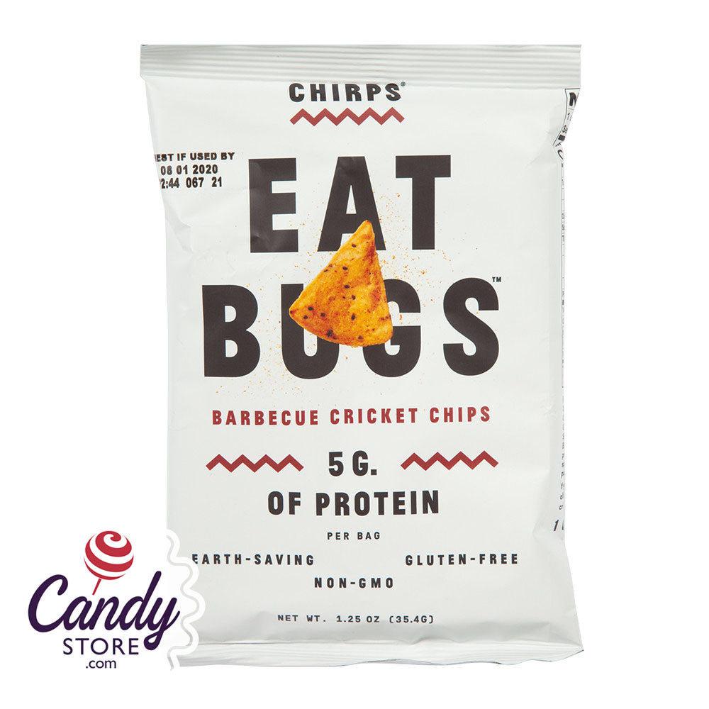 Chirps Chips Barbecue 1.25oz 24ct - CandyStore.com