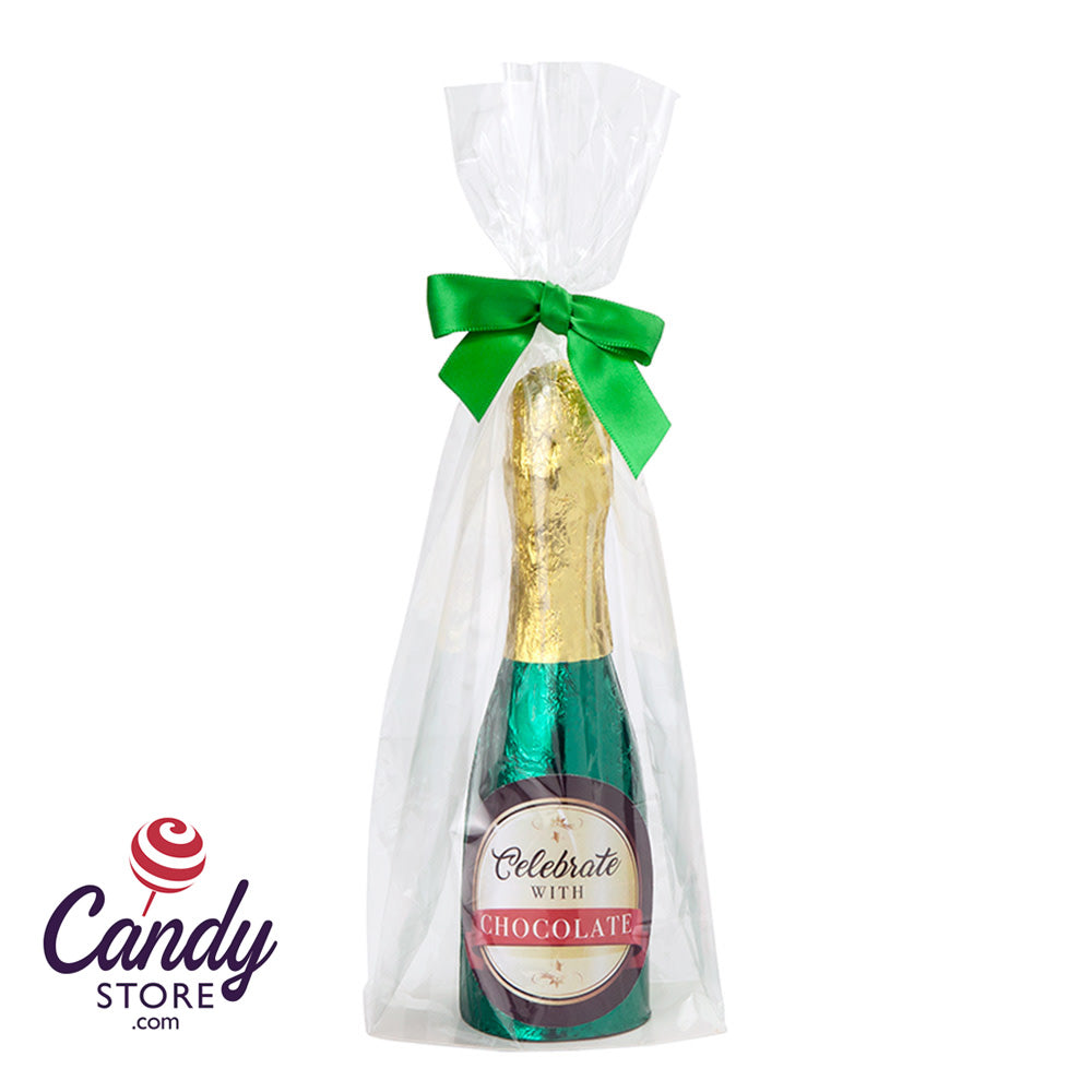 Chocolate Champagne Bottles 12ct - CandyStore.com