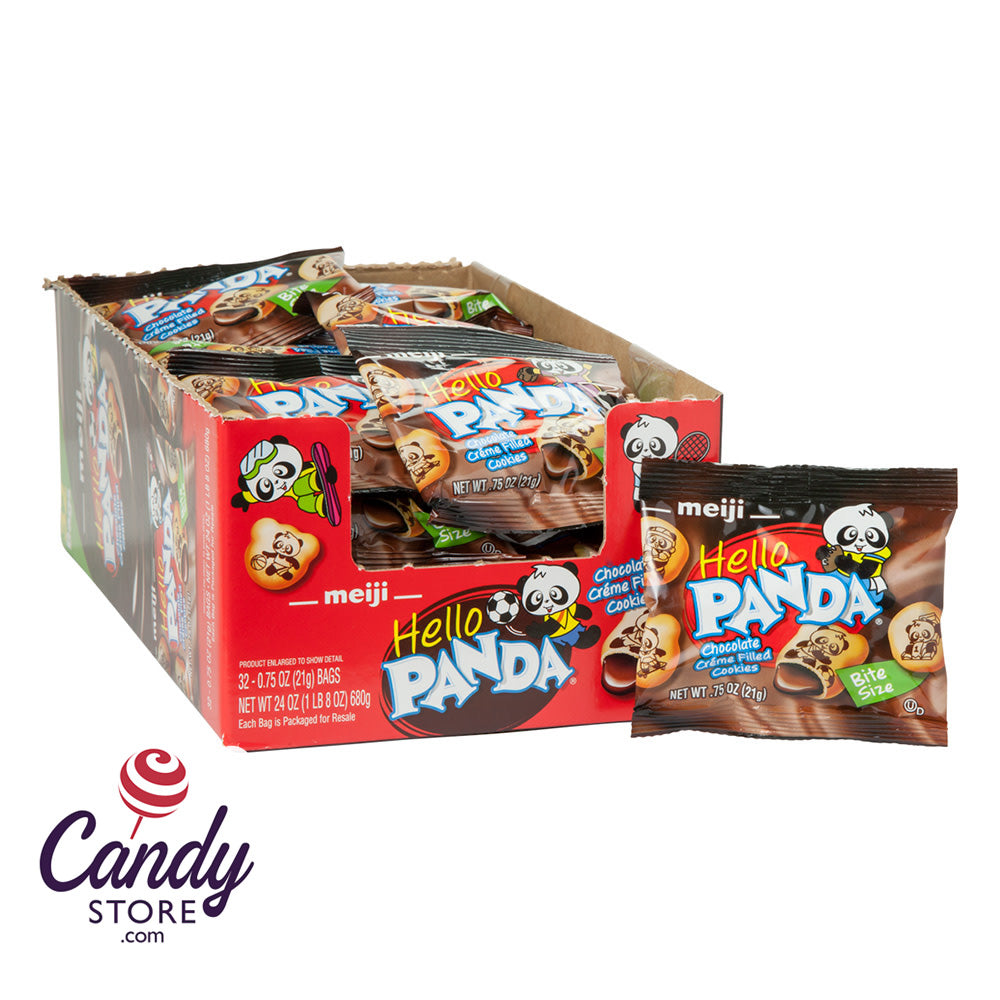 Chocolate Filled Cookies Hello Panda 32ct - CandyStore.com