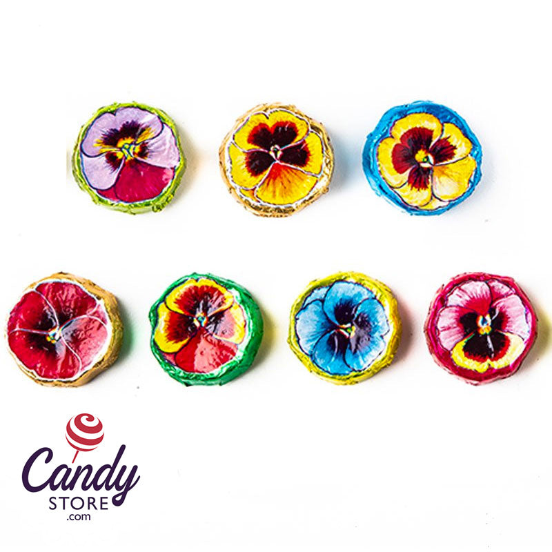 Chocolate Flower Candies - 5lb Bulk | CandyStore.com