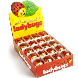 Chocolate Ladybugs - 60ct | CandyStore.com