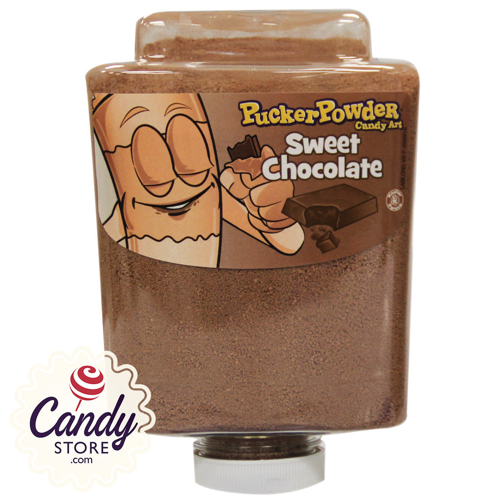 Chocolate Pucker Powder Candy Art - 9oz Bottle | CandyStore