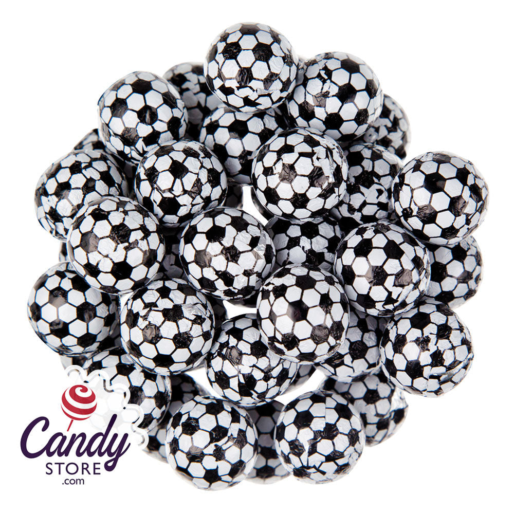 Chocolate Soccer Balls 10lb Bulk - CandyStore.com