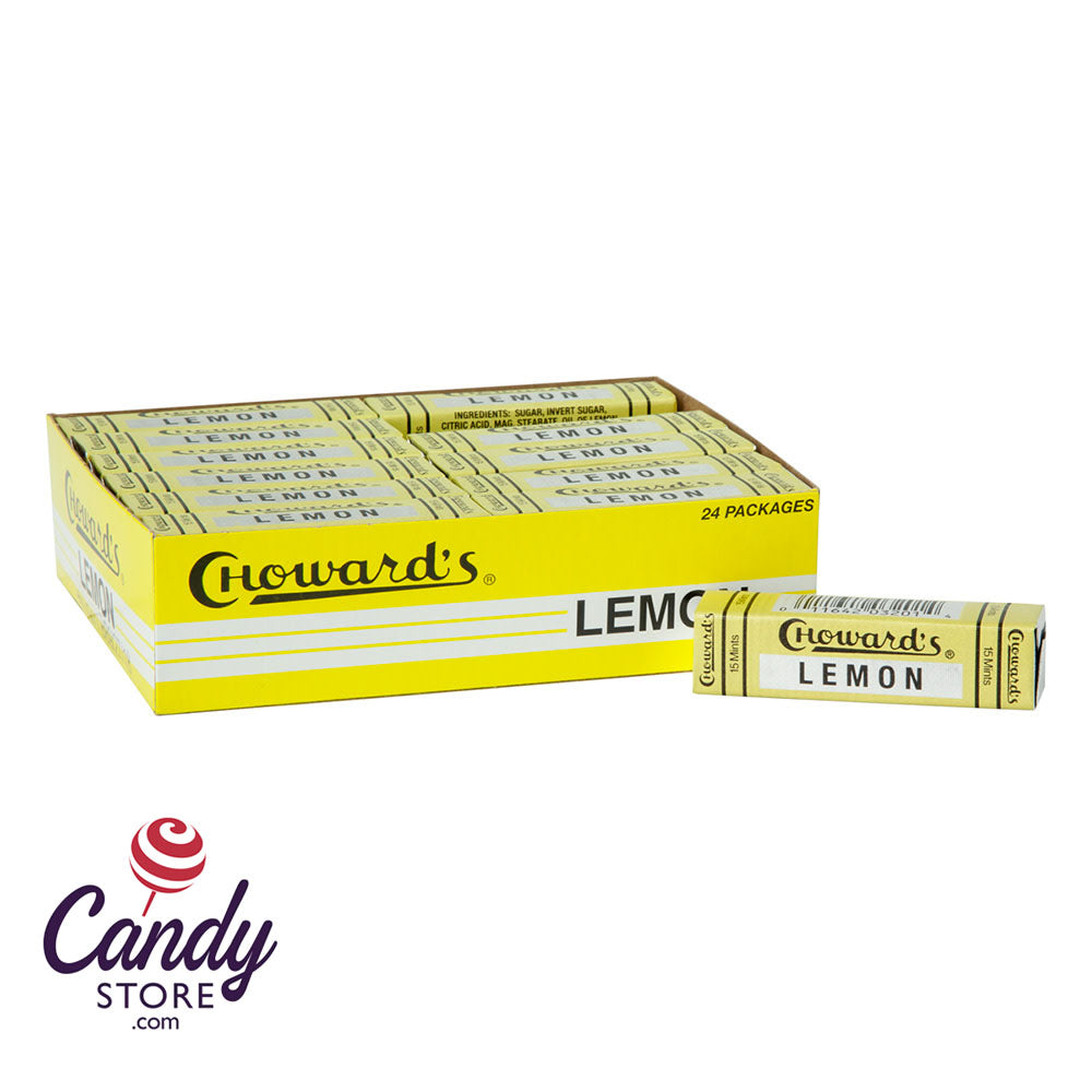 Choward's Lemon Mints 24ct Packs - CandyStore.com