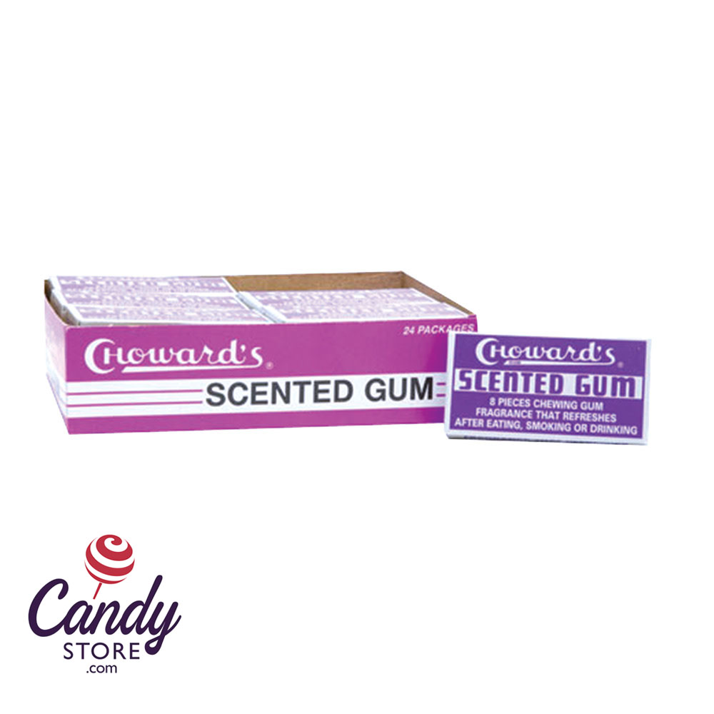 Choward's Scented Gum - 24ct | CandyStore.com