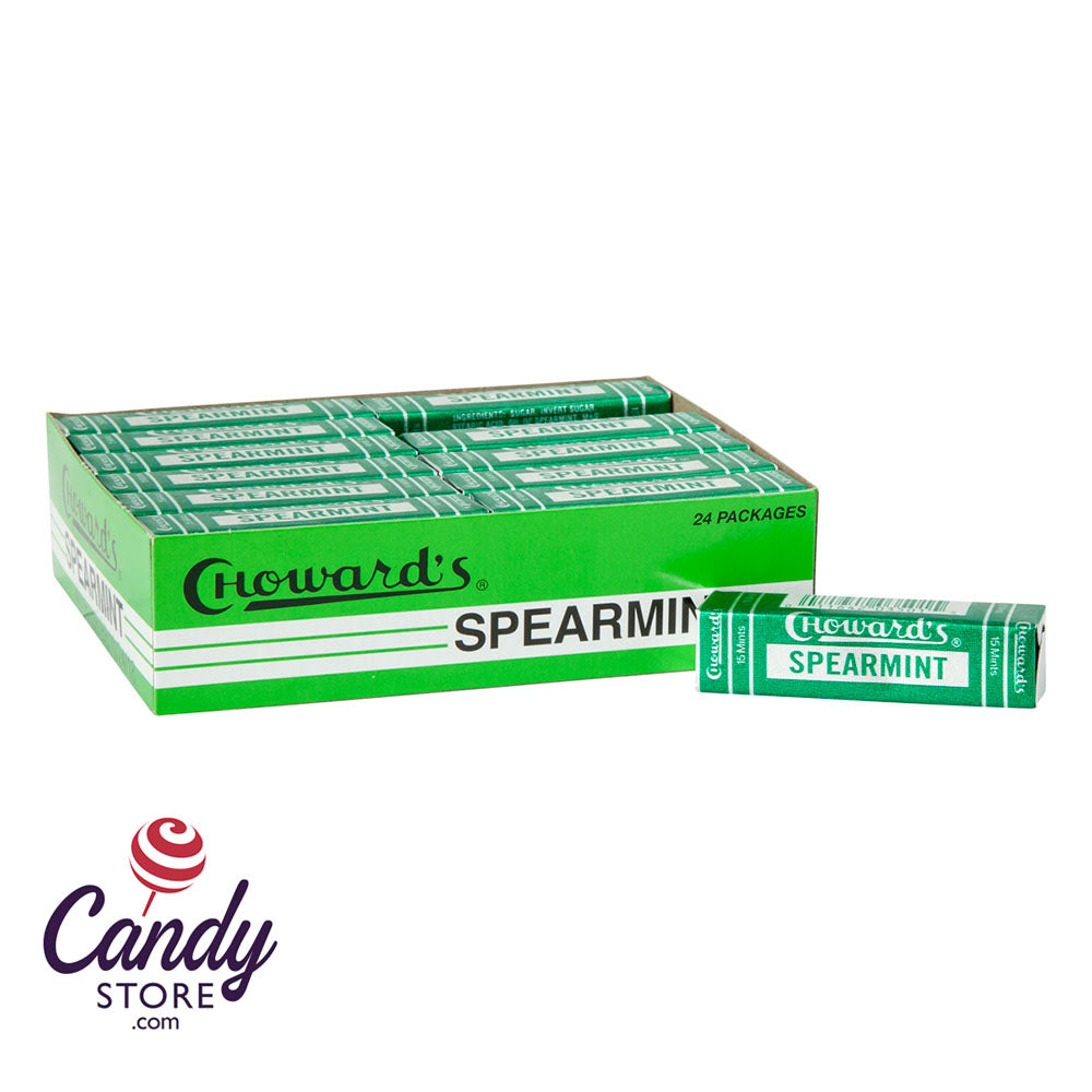 Choward's Spearmint Mints 24ct Packs - CandyStore.com