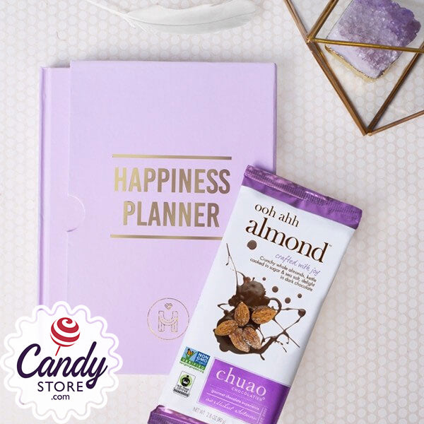 Chuao Ooh Ahh! Almond Dark Chocolate Bars - 10ct – CandyStore.com