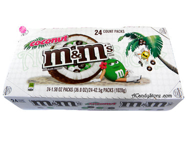 Coconut M&Ms - 24ct | CandyStore.com