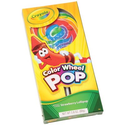 Crayola Color Wheel Pops - 12ct | CandyStore.com