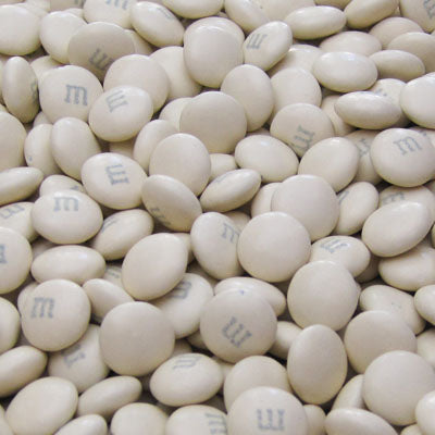 Cream M&Ms Candy 10lb - CandyStore.com