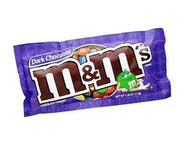 Dark Chocolate M&Ms Candy - 24ct | CandyStore.com