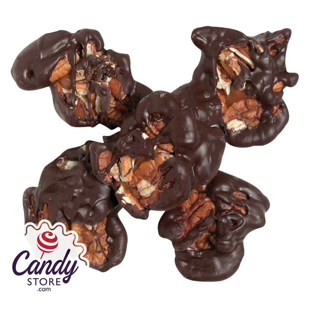 Dark Chocolate Pecan Delites 5lb - CandyStore.com