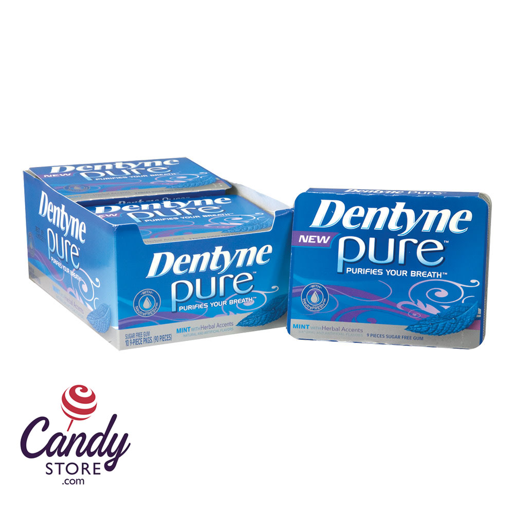 Dentyne Pure Mint With Herbal Accents - 10ct | CandyStore – CandyStore.com
