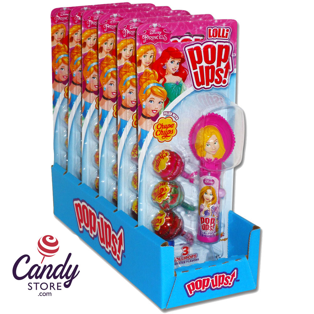 Disney Princess Pop-Ups Lollipops Toys - 6ct | CandyStore