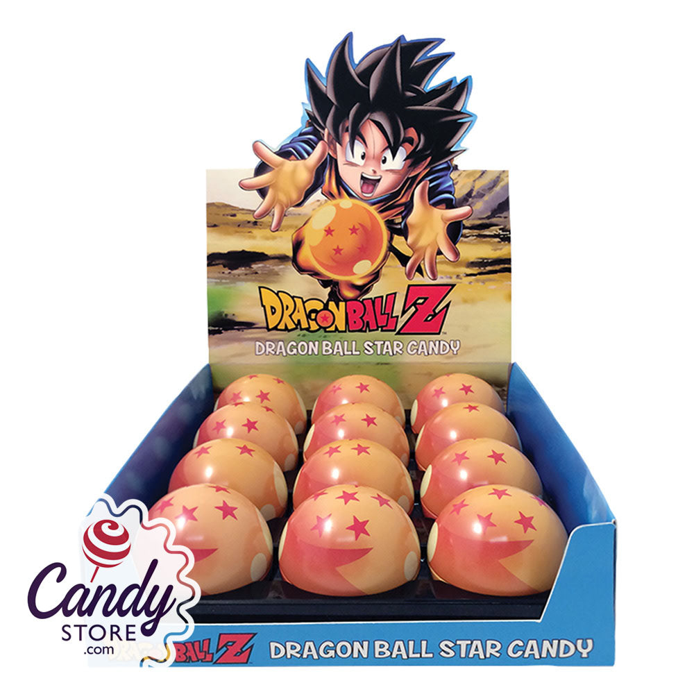 Dragon Ball Z Star Ball Candy Tins 12ct - CandyStore.com