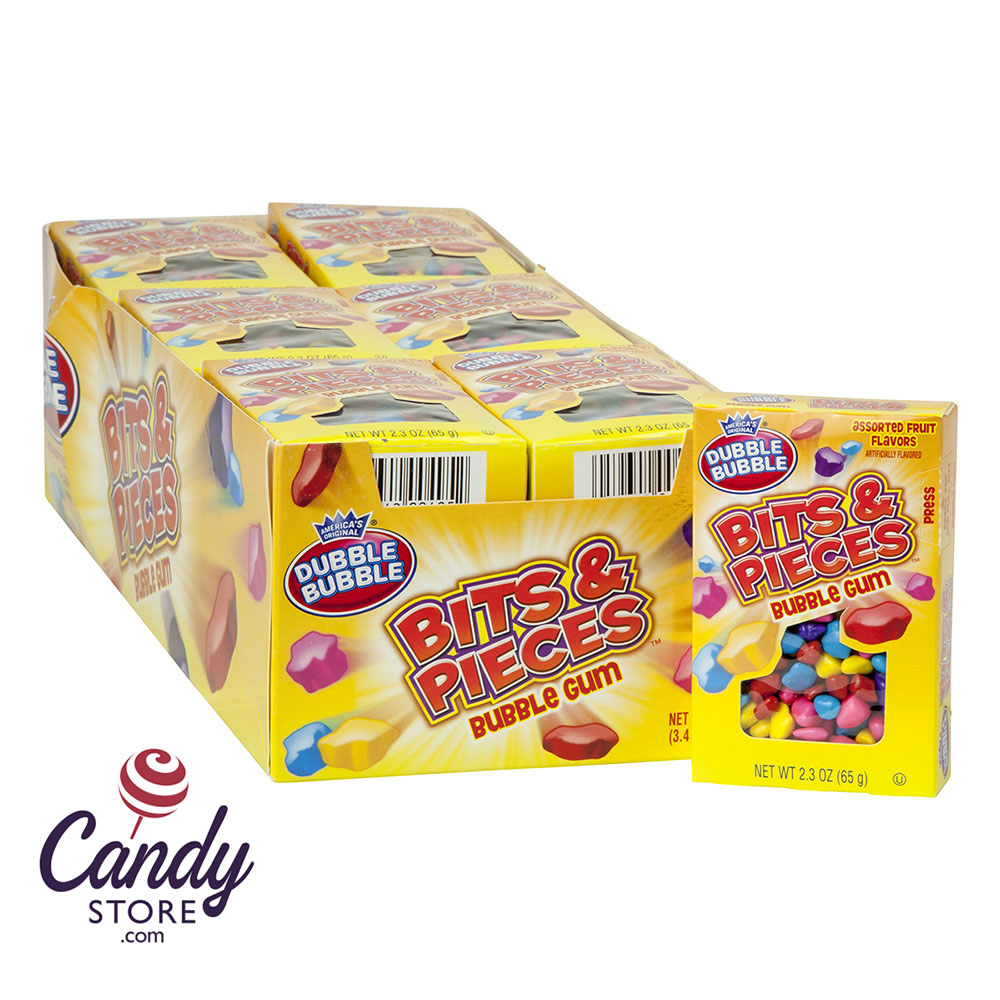 Dubble Bubble Bits & Pieces 2.3oz Box - 24ct | CandyStore – CandyStore.com