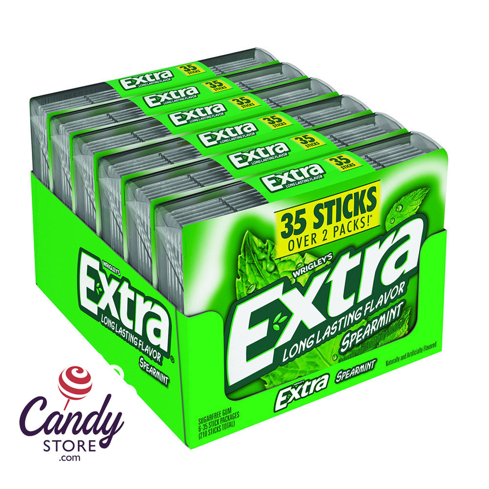 Extra Spearmint Gum Mega Pack 4.13oz - 6ct | CandyStore.com