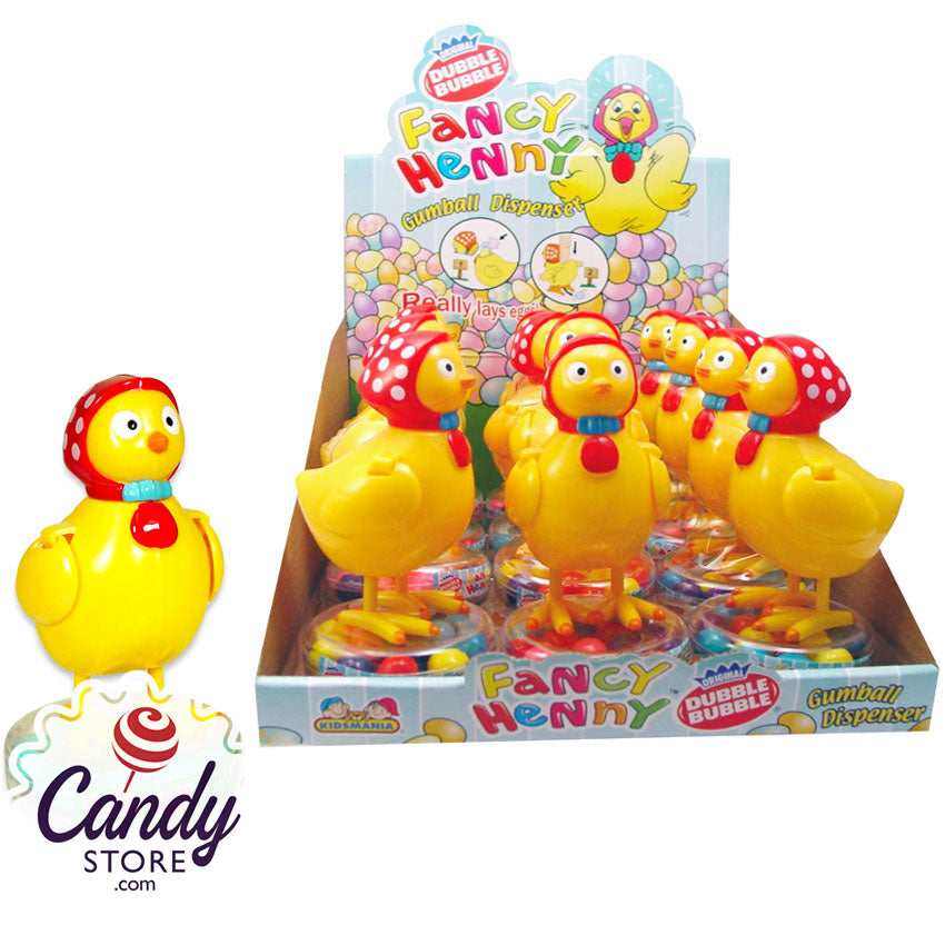 Fancy Henny Double Bubble Dispenser - 12ct | CandyStore.com