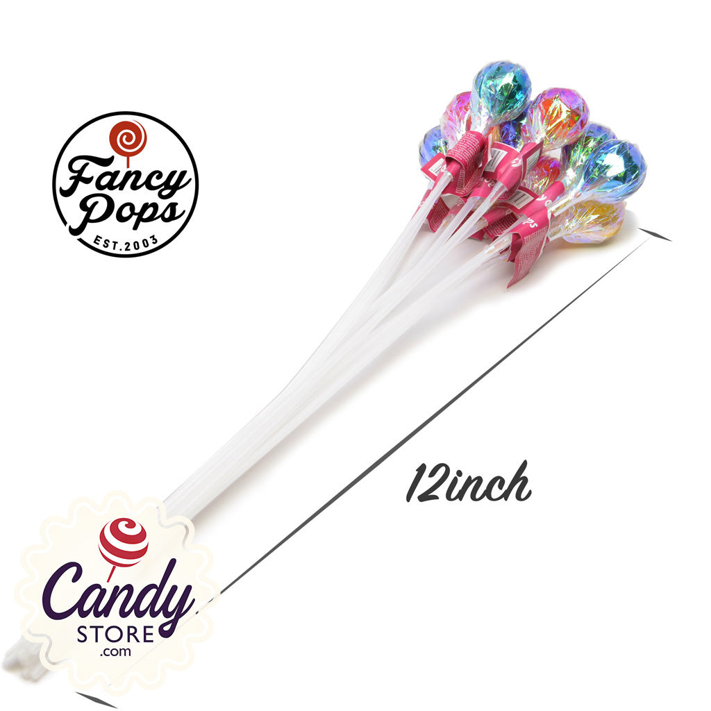 Fancy Pops Assorted Ball Lollipops - 100ct | CandyStore.com