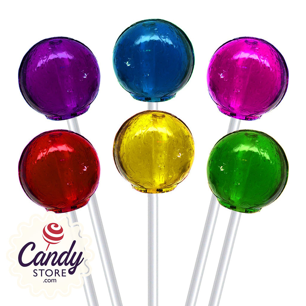 Fancy Pops Assorted Ball Lollipops - 100ct | CandyStore.com