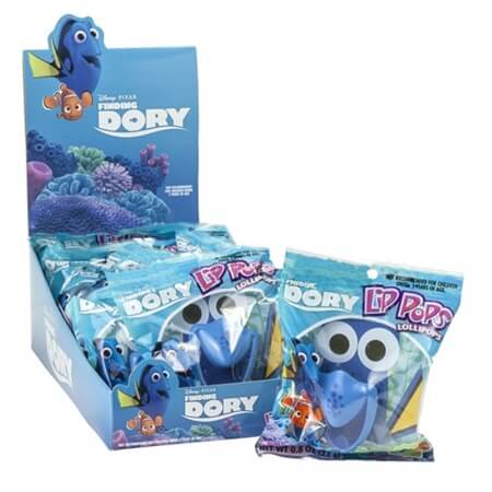 Finding Dory Lip Pops - 12ct | CandyStore.com