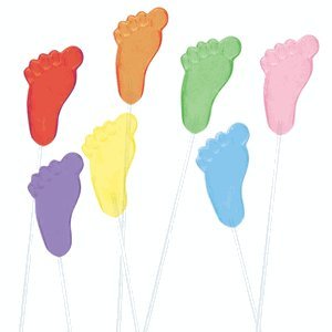 Foot Pops Assorted Colors - 120ct | CandyStore.com