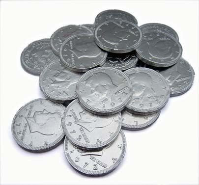 Fort Knox 1.5" Silver Coin - 1lb Bulk | CandyStore.com