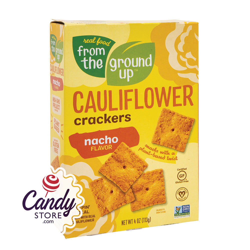 From The Ground Up Cauliflower Nacho Crackers 4oz Boxes 6ct ...