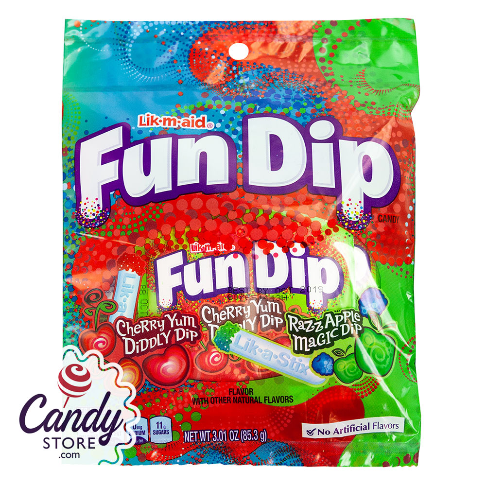 Fun Dip 3.01oz Peg Bag - 12ct | CandyStore.com