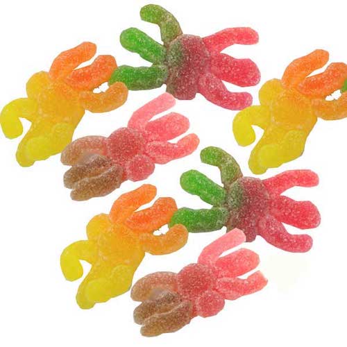 Fuzzy Gummy Spiders Candy - 4.4lb Bulk | CandyStore.com