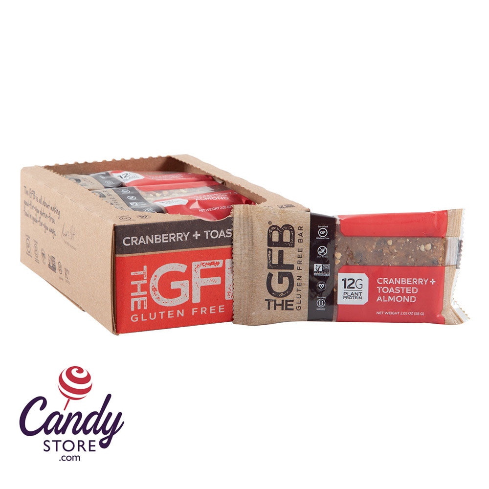 GFB Cranberry Toasted Almond 2.05oz Bar 12ct - CandyStore.com