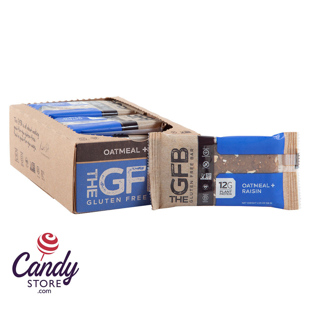 GFB Oatmeal Raisin 2.05oz Bar 12ct - CandyStore.com