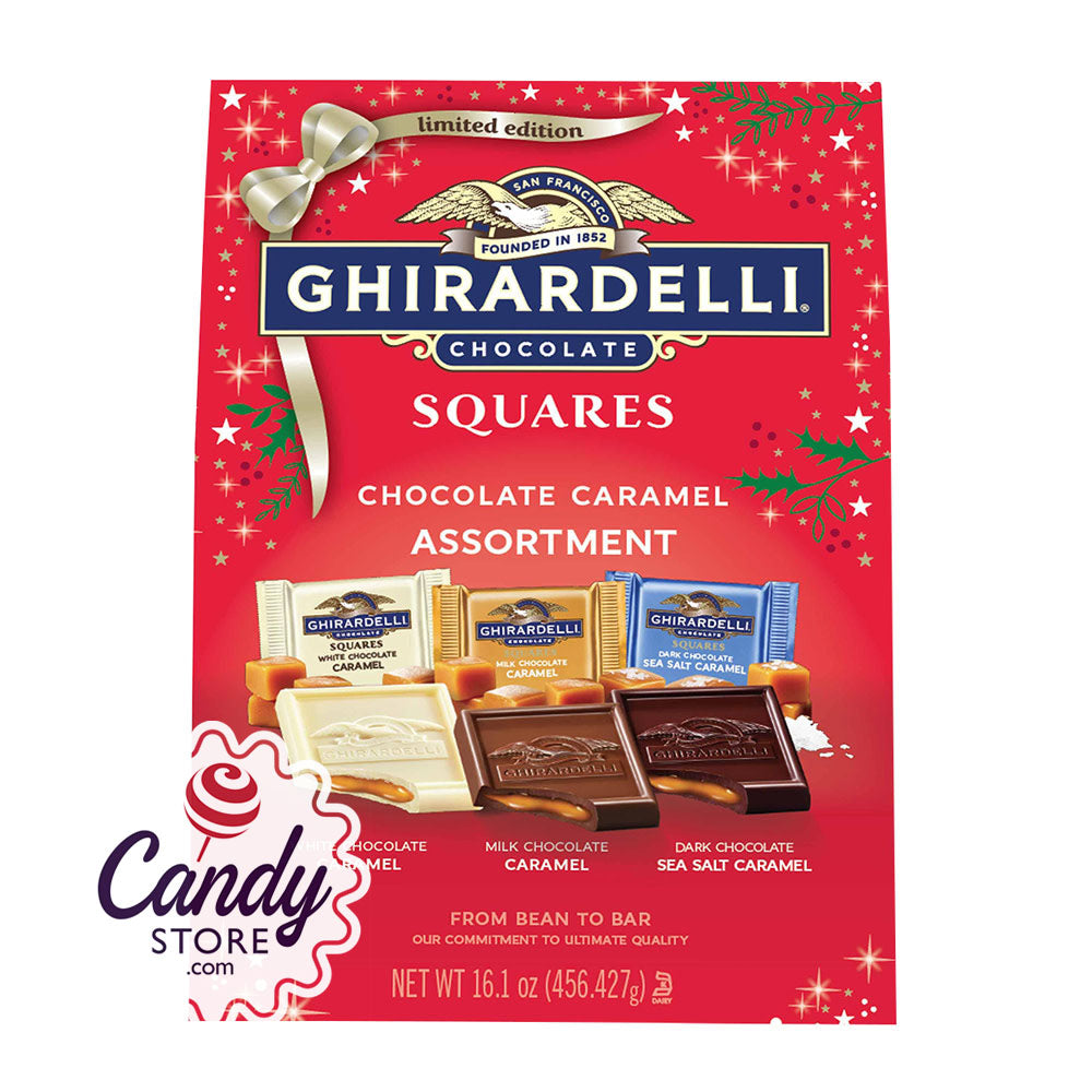 Ghirardelli Chocolate Caramel Squares Assorted 16.1oz Bags - CandyStore.com