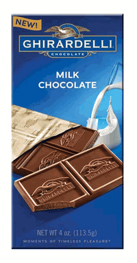Ghirardelli Milk Chocolate Bar - 12ct | CandyStore.com