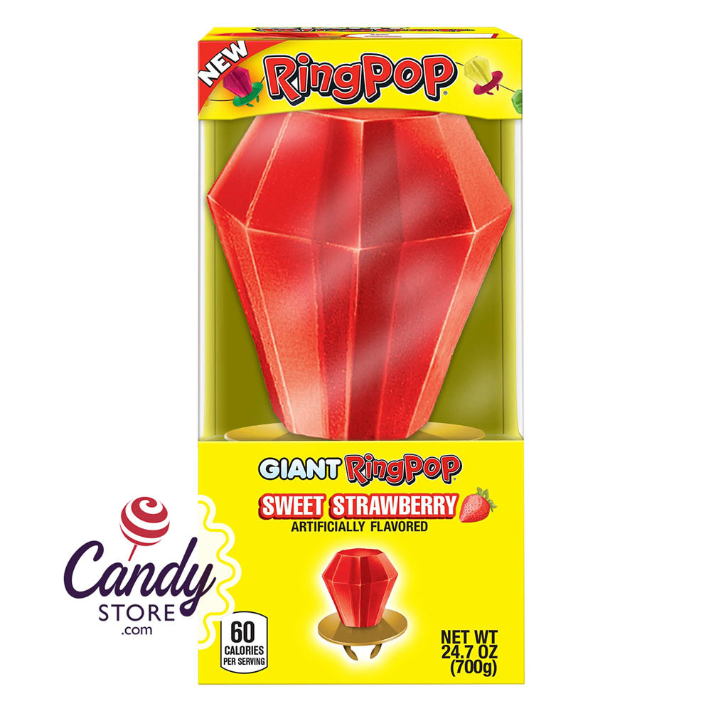 Giant Ring Pop Christmas 24.7oz Boxes 6ct - CandyStore.com
