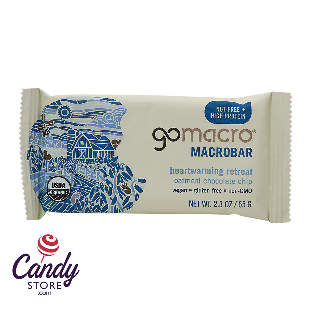 Go Macro Oatmeal Chocolate Chip 2.3oz 12ct - CandyStore.com