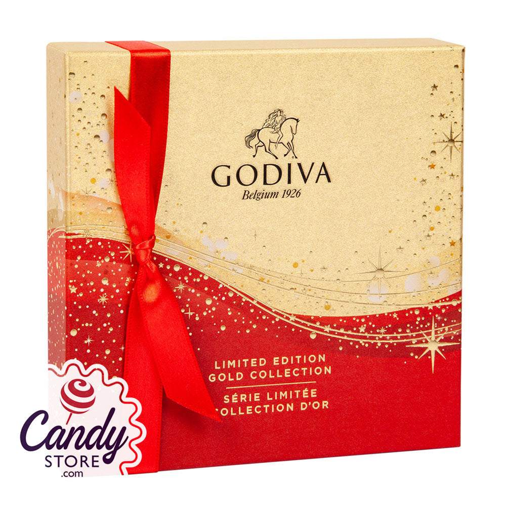 Godiva 9-Piece Holiday Assortment 3.3oz Box 12ct - CandyStore.com