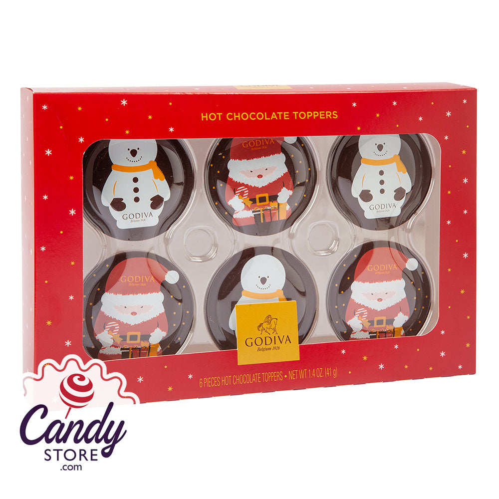 Godiva Hot Chocolate Toppers 6-Piece 2oz 12ct - CandyStore.com