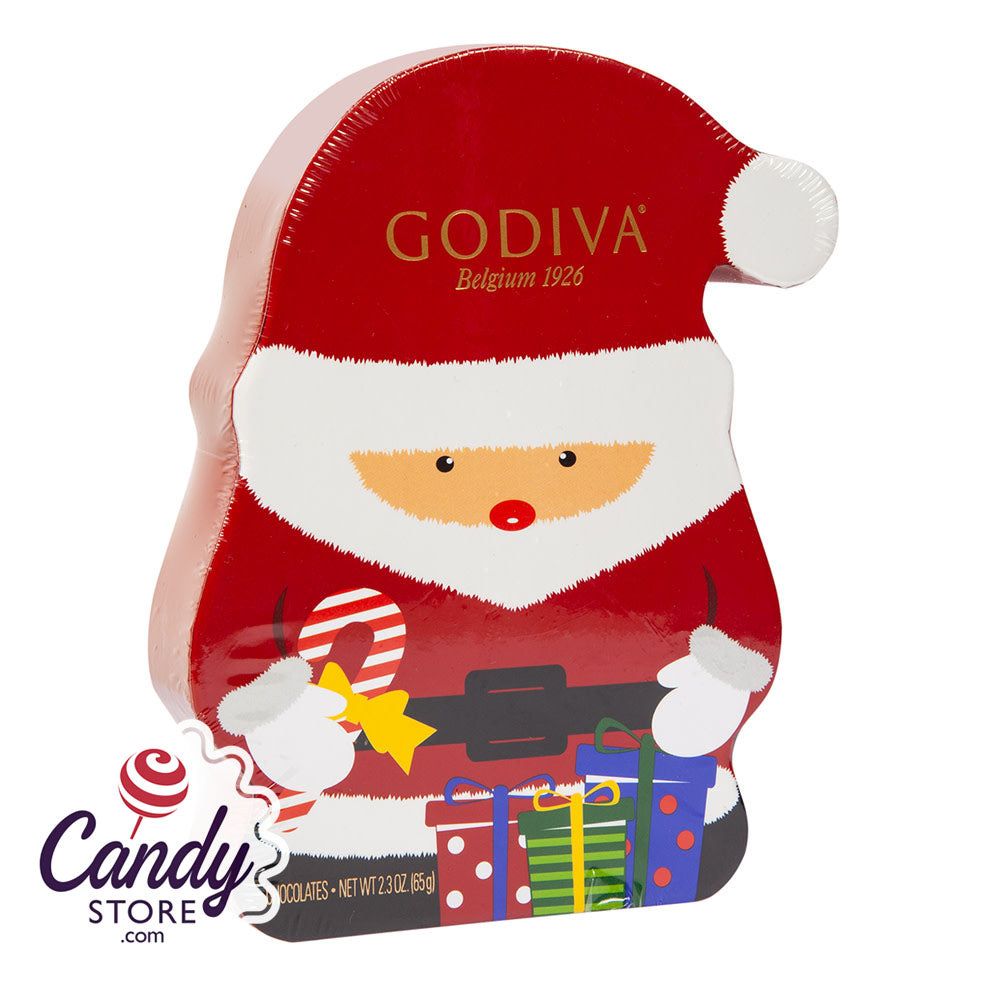Godiva Santa 8-Piece 2.3oz Box 6ct - CandyStore.com