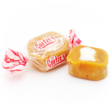 Goetze's Caramel Creams Bulls Eyes - 10lb | CandyStore.com