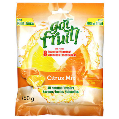 GotFruit Citrus Mix Hard Candy Bags - 12ct | CandyStore.com