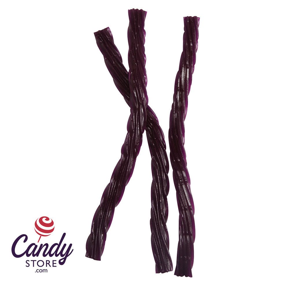 Grape Licorice Twists Kenny's - 12lb | CandyStore.com