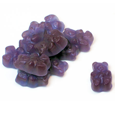 Grape Purple Gummi Bears - 5lb Bulk | CandyStore.com