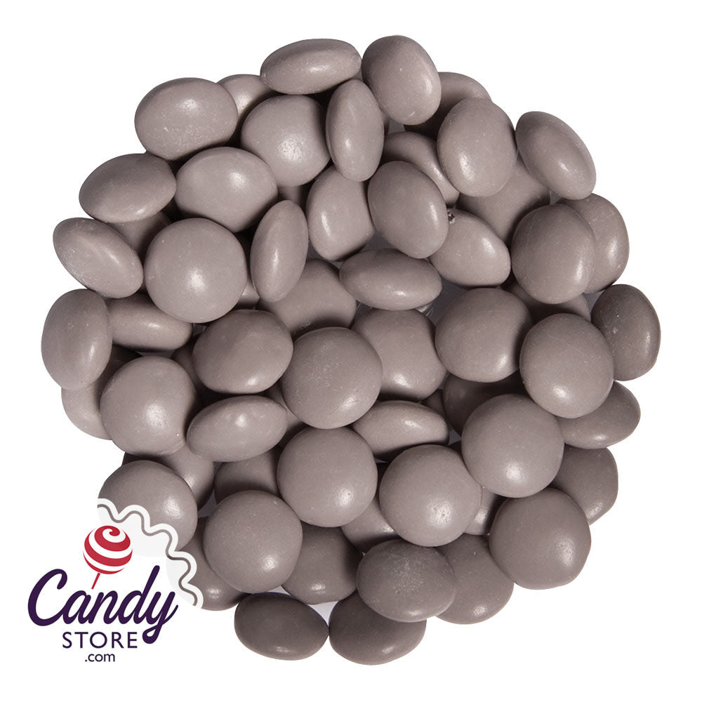 Gray Chocolate Color Drops - 15lb Bulk | CandyStore.com