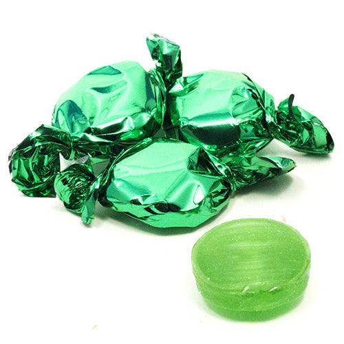 Green Foil Lime Hard Candy - 5lb Bulk | CandyStore.com