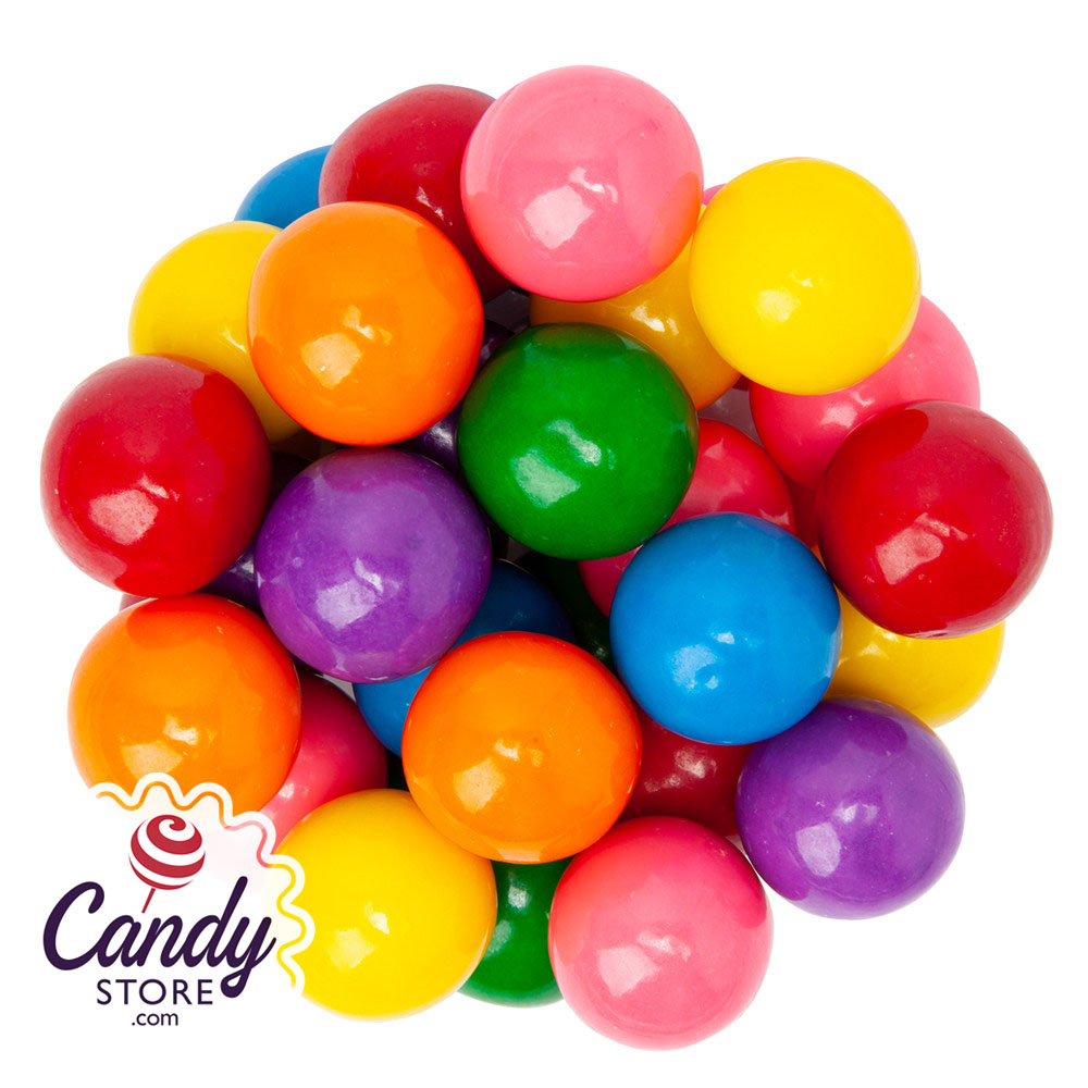Gumballs 1-inch Assorted Colors - 850ct | CandyStore.com