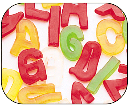Gummi Alphabet Letters - 6.6lb Bulk | CandyStore.com